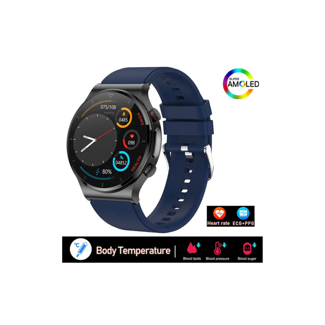 ECG + PPG Men’s Smartwatch – Fitness Tracker – Primeloop.us